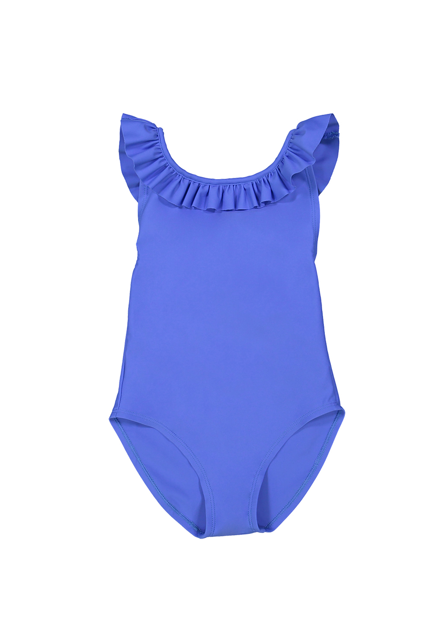 Deux Lapins - Alba One-Piece Blue Girl Baby Swimsuit