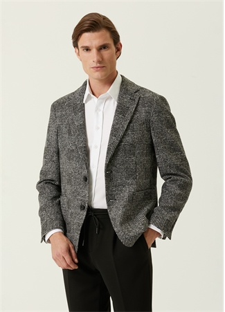 Network Erkek Comfort Fit Siyah Ceket 48-6N EU Network Erkek Comfort Fit Siyah Ceket 48-6N EU