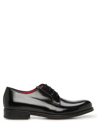 Barrett Erkek Siyah Deri Ayakkabı 7 EU