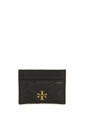 Tory Burch Kadın Kira Chevron Siyah Kapitoneli Deri Kartlık EU Tory Burch Kadın Kira Chevron Siyah Kapitoneli Deri Kartlık EU