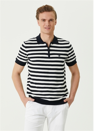 Beymen Club Erkek Marin Lacivert Beyaz Polo Yaka Kısa Kollu Triko S Beymen Club Erkek Marin Lacivert Beyaz Polo Yaka Kısa Kollu Triko S