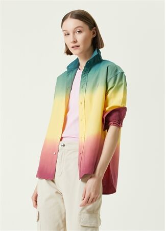 Polo Ralph Lauren Kadın Relaxed Fit Degrade Gömlek 2 Us
