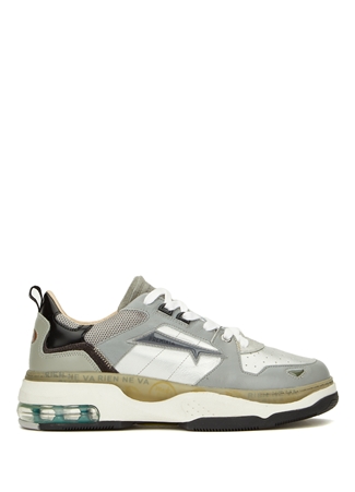 Premiata Kadın Draked Gri Beyaz Taban Detaylı Sneaker 36 EU Premiata Kadın Draked Gri Beyaz Taban Detaylı Sneaker 36 EU