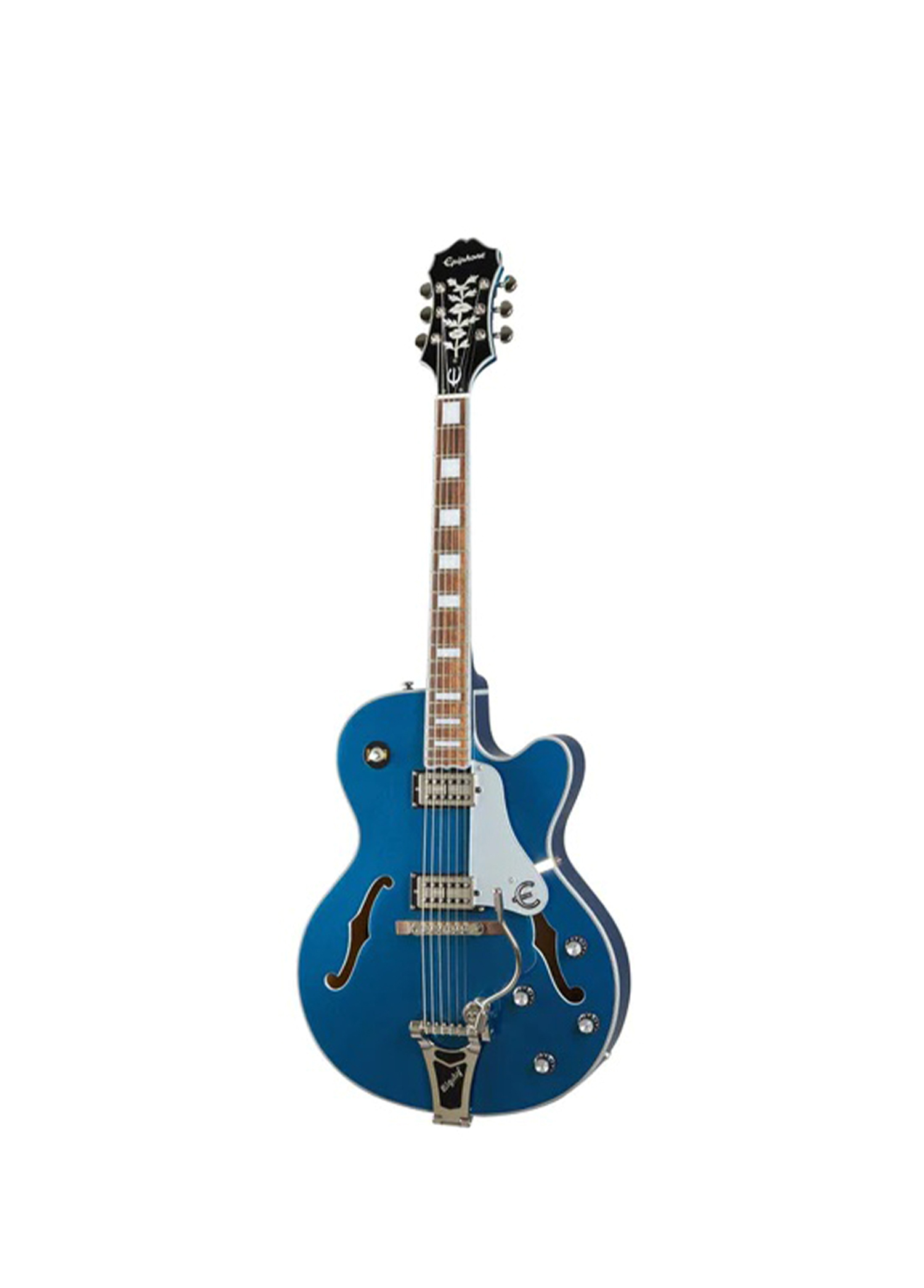 Epiphone - Emperor Swingster Hollowbody Delta Blue Metallic Electric Guitar
