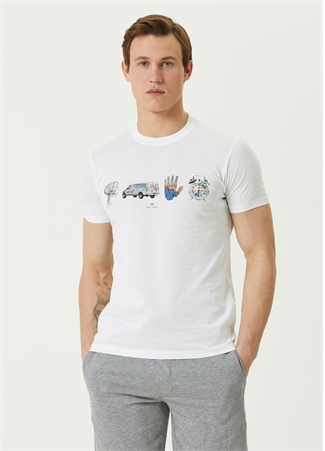 Ps By Paul Smith Erkek Tshirt Beyaz S Eu Ps By Paul Smith Erkek Tshirt Beyaz S Eu