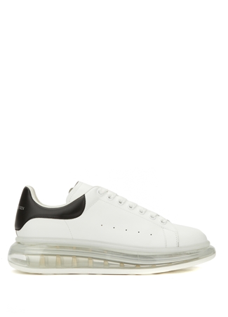 Alexander McQueen Erkek Beyaz Taban Detaylı Deri Sneaker 42 EU Alexander McQueen Erkek Beyaz Taban Detaylı Deri Sneaker 42 EU