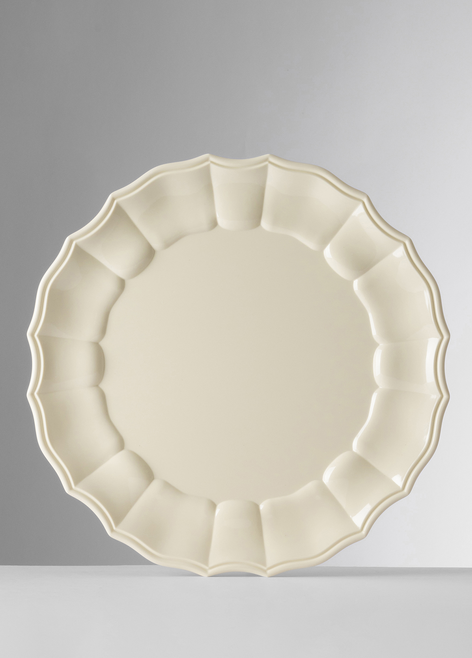 Mario Luca Giusti - Eva Ivory Yemek Tabağı - Renksiz