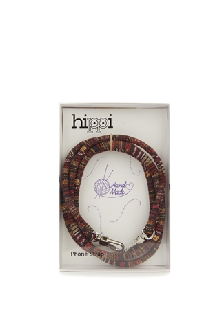 Hippi Kadın Cloth Colorblocked El Yapımı Telefon Askısı EU Hippi Kadın Cloth Colorblocked El Yapımı Telefon Askısı EU