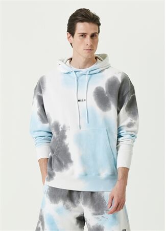 Msgm Erkek Sweatshirt Mavi Xs Eu