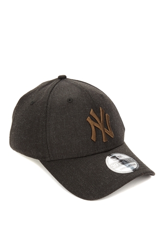 New Era Erkek Heather Crown 39Thirty Neyyan Siyah Şapka S/M EU