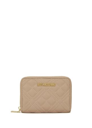 Love Moschino Kadın Nude Logo Detaylı Cüzdan Pembe EU