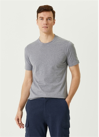 Brunello Cucinelli Erkek Tshirt Gri M Eu Brunello Cucinelli Erkek Tshirt Gri M Eu