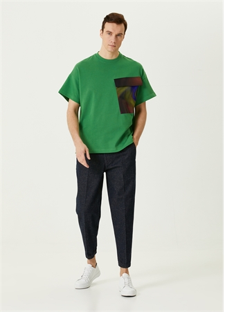 Emporio Armani Erkek Lacivert Jean Pantolon 54 IT Emporio Armani Erkek Lacivert Jean Pantolon 54 IT