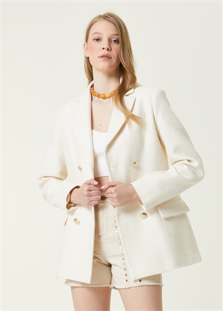 Beymen Club Kadın Blazer Beyaz 34