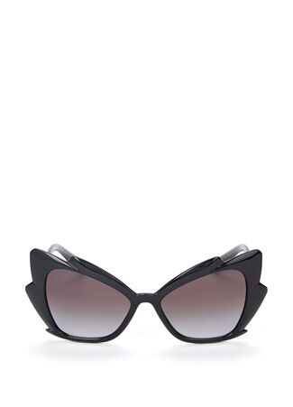 Dolce&Gabbana Kadın Siyah Cat-Eye Formlu Güneş Gözlüğü 57 EU