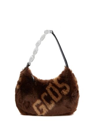 Gcds Kadın Kahverengi Logo Detaylı Çanta EU