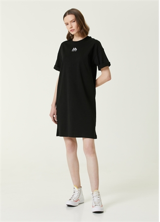 Fifty Pieces Kadın Siyah Logolu Oversize Mini Elbise M/L EU Fifty Pieces Kadın Siyah Logolu Oversize Mini Elbise M/L EU