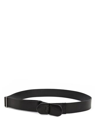 Palzileri Lab Erkek Siyah Deri Kemer 95 EU