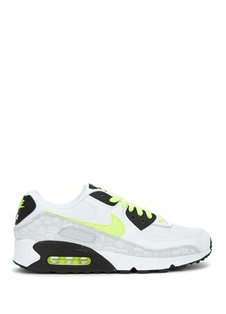 Nike Erkek Air Max 90 Beyaz Logolu Sneaker 40.5 EU