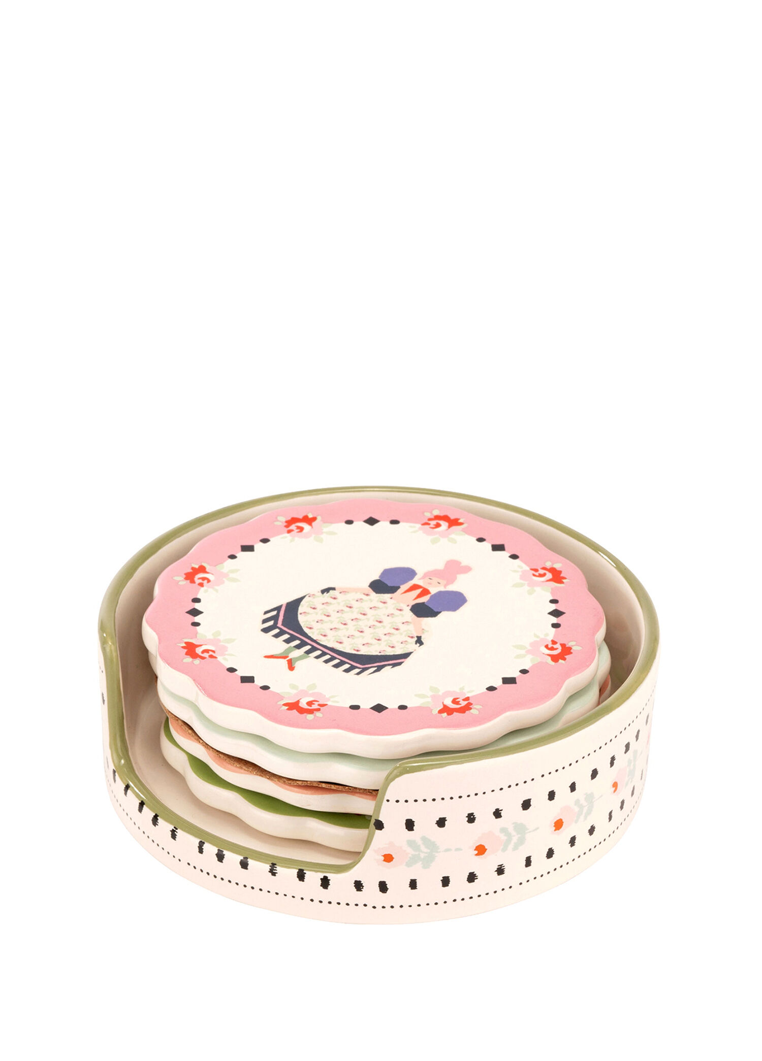 Cath Kidston - Spring Birds 4-Piece Coasters
