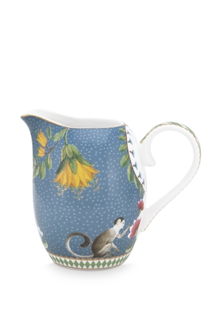 Pip Studio La Majorelle Mavi Desenli Porselen Sütlük