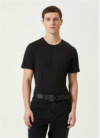 Academia Erkek Siyah Bisiklet Yaka Basic T-shirt XS EU Academia Erkek Siyah Bisiklet Yaka Basic T-shirt XS EU