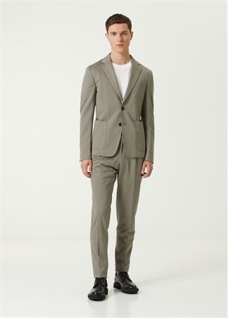 Palzileri Lab Erkek Yeşil Kelebek Yaka Takım Elbise 50 IT