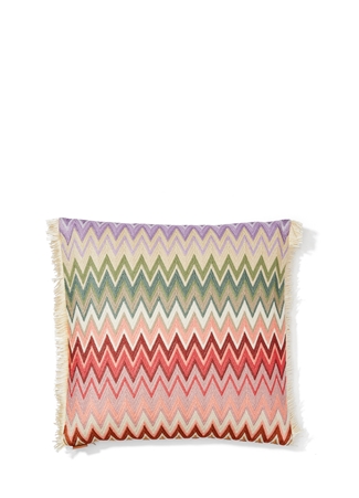Missoni Home Margot Turuncu Desenli 40x40 Cm Dekoratif Yastık Missoni Home Margot Turuncu Desenli 40x40 Cm Dekoratif Yastık