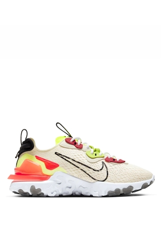 Nike Kadın React Vision Bej Sneaker Beyaz 35.5 EU