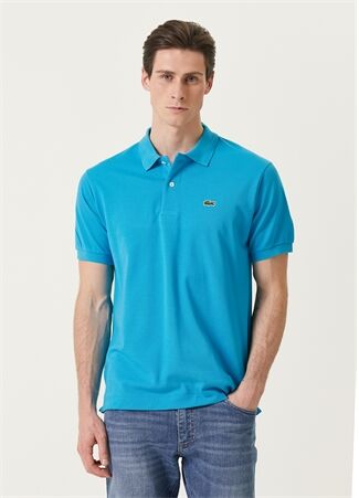 Lacoste Erkek Classic Fit Mavi Polo Yaka T-shirt S Eu