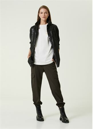 Beymen Club Kadın Haki Cepli Kargo Pantolon 42