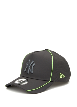 New Era Erkek Feather Pipe Neyyan Gri Şapka EU New Era Erkek Feather Pipe Neyyan Gri Şapka EU