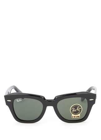 Ray-Ban Siyah Kare Formlu Güneş Gözlüğü 49 EU Ray-Ban Siyah Kare Formlu Güneş Gözlüğü 49 EU