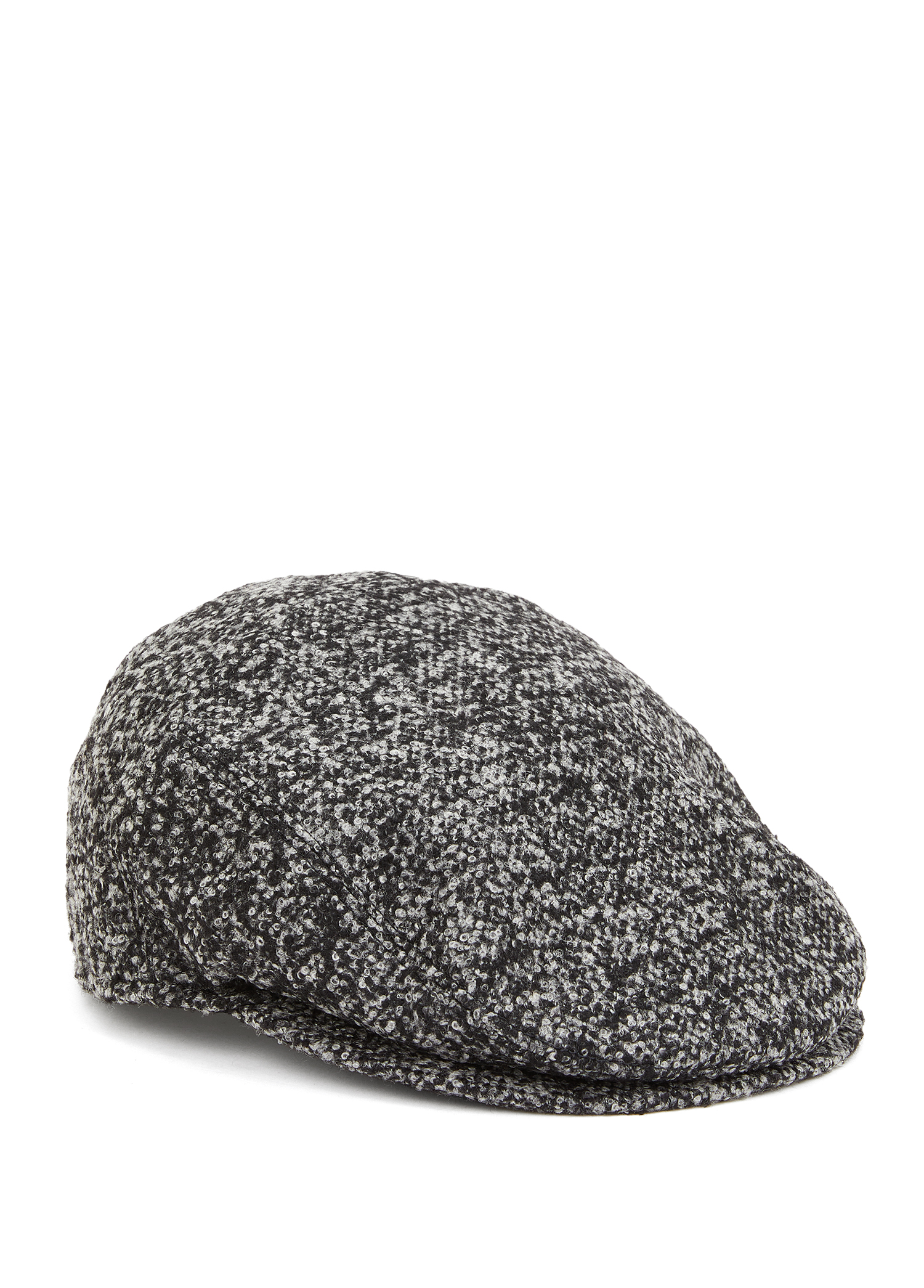 Black Borsalino Black Men Vincenzo Black Men's Wool Flat Cap 1631580 | Beymen