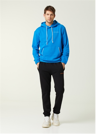 Les Benjamins Erkek Siyah Beli Kordonlu Boru Paça Jogger Eşofman Altı L EU Les Benjamins Erkek Siyah Beli Kordonlu Boru Paça Jogger Eşofman Altı L EU