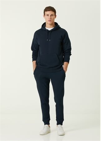 Bassigue Erkek Lacivert Jogger Eşofman S EU