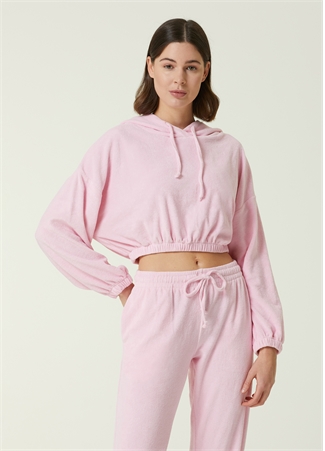 Sandshaped Kadın Pembe Terry Kapüşonlu Sweatshirt S EU Sandshaped Kadın Pembe Terry Kapüşonlu Sweatshirt S EU