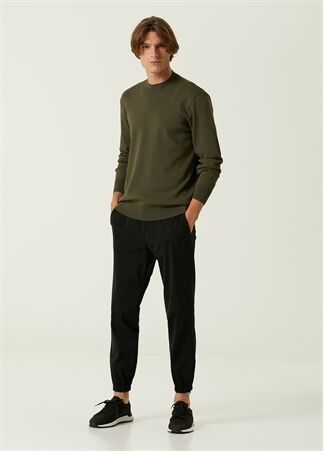 Network Erkek Slim Fit Siyah Pantolon 52-6N EU