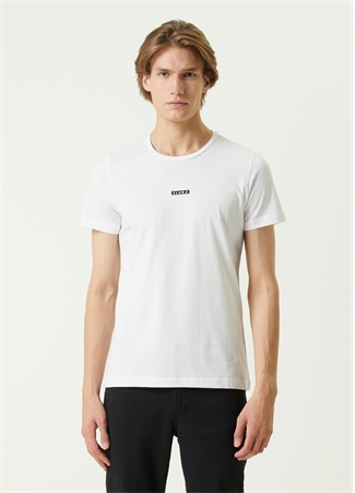 Beymen Club Erkek Beyaz Logo Detaylı Basic T-shirt XS Beymen Club Erkek Beyaz Logo Detaylı Basic T-shirt XS