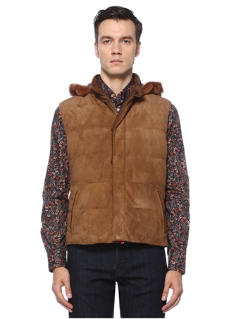 Kiton Erkek YELEK Turuncu 48 IT