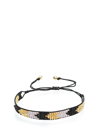 Beadberry Kadın Colorblocked Boncuklu Bileklik EU