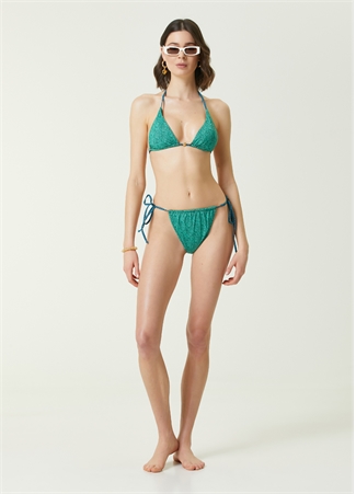 Fifth Sense Kadın Bombsicle Yeşil Desenli Üçgen Bikini Takımı S Eu Fifth Sense Kadın Bombsicle Yeşil Desenli Üçgen Bikini Takımı S Eu