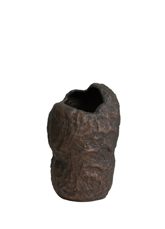 Nordal Dominica Bronz Geometrik Formlu Vazo Kahverengi Nordal Dominica Bronz Geometrik Formlu Vazo Kahverengi