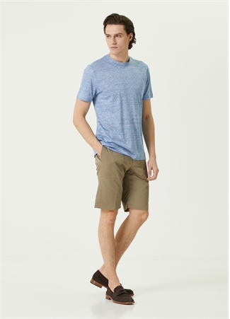 Luciano Barbera Erkek Haki Beli Kordonlu Bermuda 54 It Luciano Barbera Erkek Haki Beli Kordonlu Bermuda 54 It