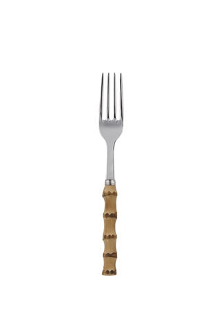 Sabre Panda Bambu Formlu 6lı Çelik Tatlı Çatalı Seti Bej Sabre Panda Bambu Formlu 6lı Çelik Tatlı Çatalı Seti Bej