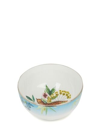 Vista Alegre Atlantis Beyaz Desenli Porselen Kase