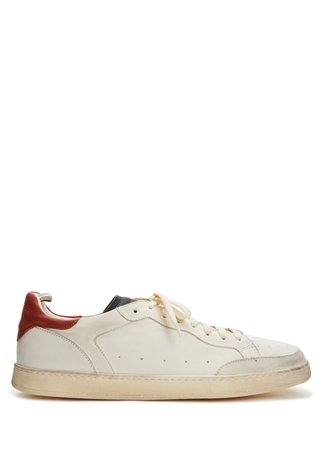 Officine Creative Erkek Beyaz Logolu Deri Sneaker Bej 44 Eu Officine Creative Erkek Beyaz Logolu Deri Sneaker Bej 44 Eu
