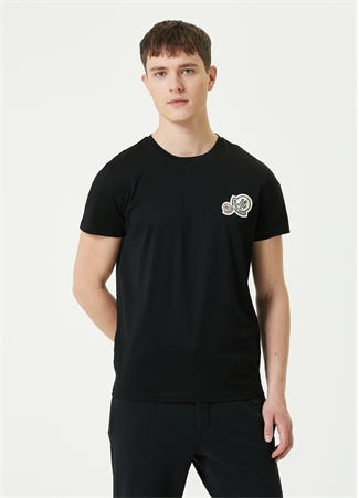 Moncler Erkek Siyah Logo Patchli T-shirt S EU Moncler Erkek Siyah Logo Patchli T-shirt S EU