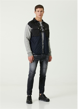 Dsquared2 Erkek Cool Guy Distressed Antrasit Jean Pantolon Gri 44 IT Dsquared2 Erkek Cool Guy Distressed Antrasit Jean Pantolon Gri 44 IT