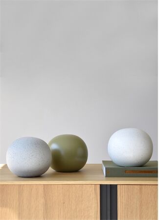 Vpinteriorismo Beyaz Mikro Desenli Seramik Obje